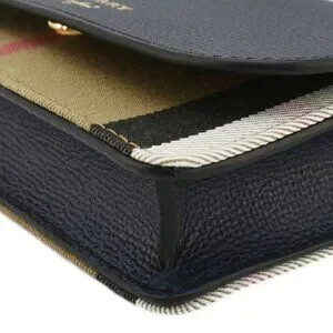 Burberry | Bags | Burberry Hampshire Small House Check Wallet On Chain ...